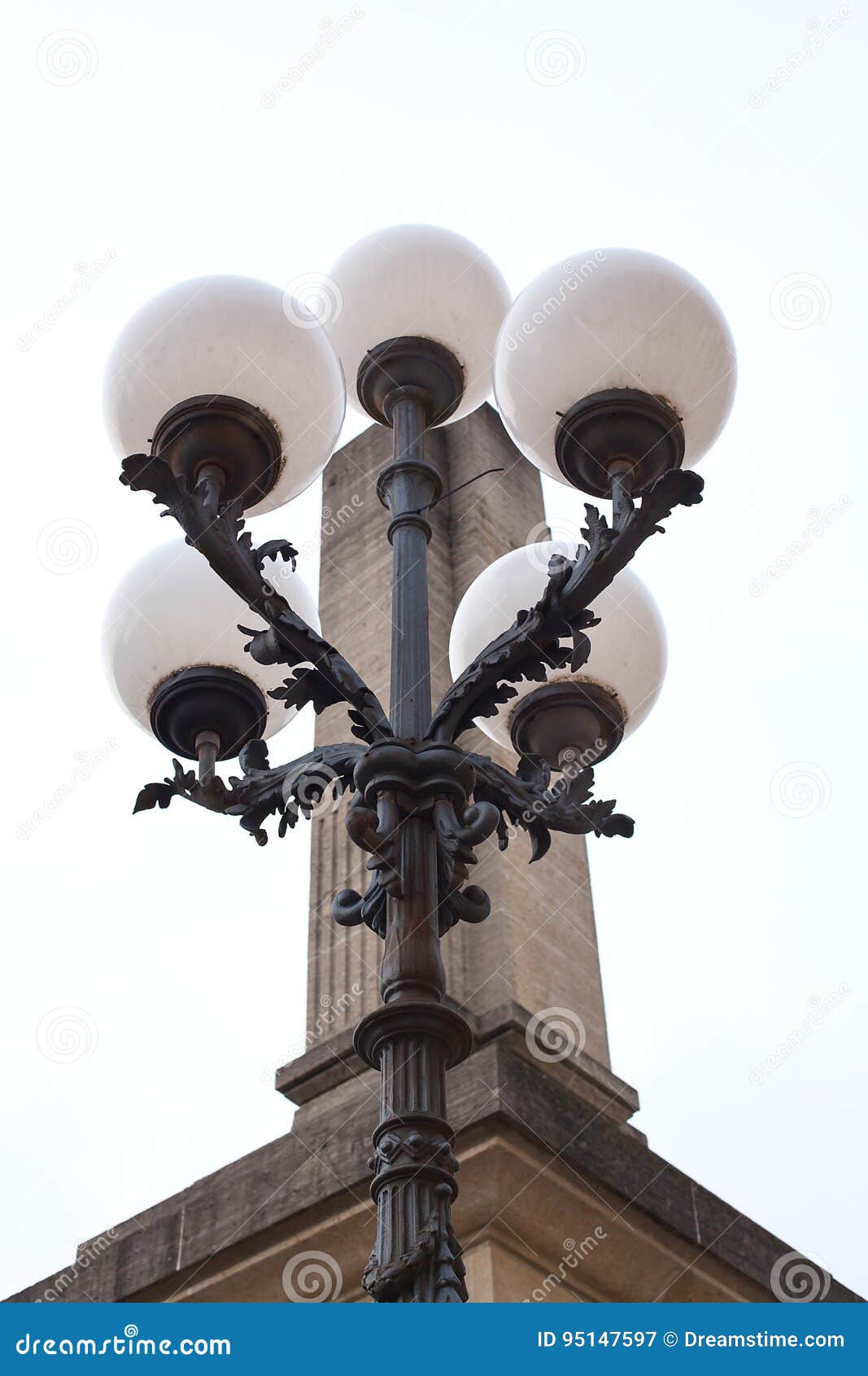Street light. stock image. Image of streetlamp, streetlight - 95147597