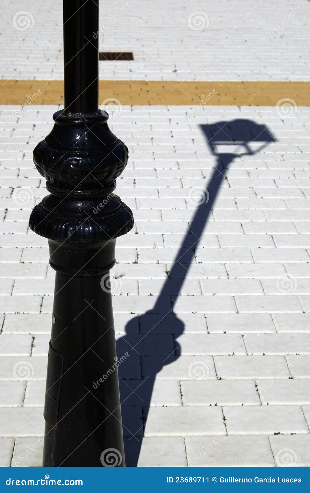 Street Light and shadow stock image. Image of gray, dark - 23689711