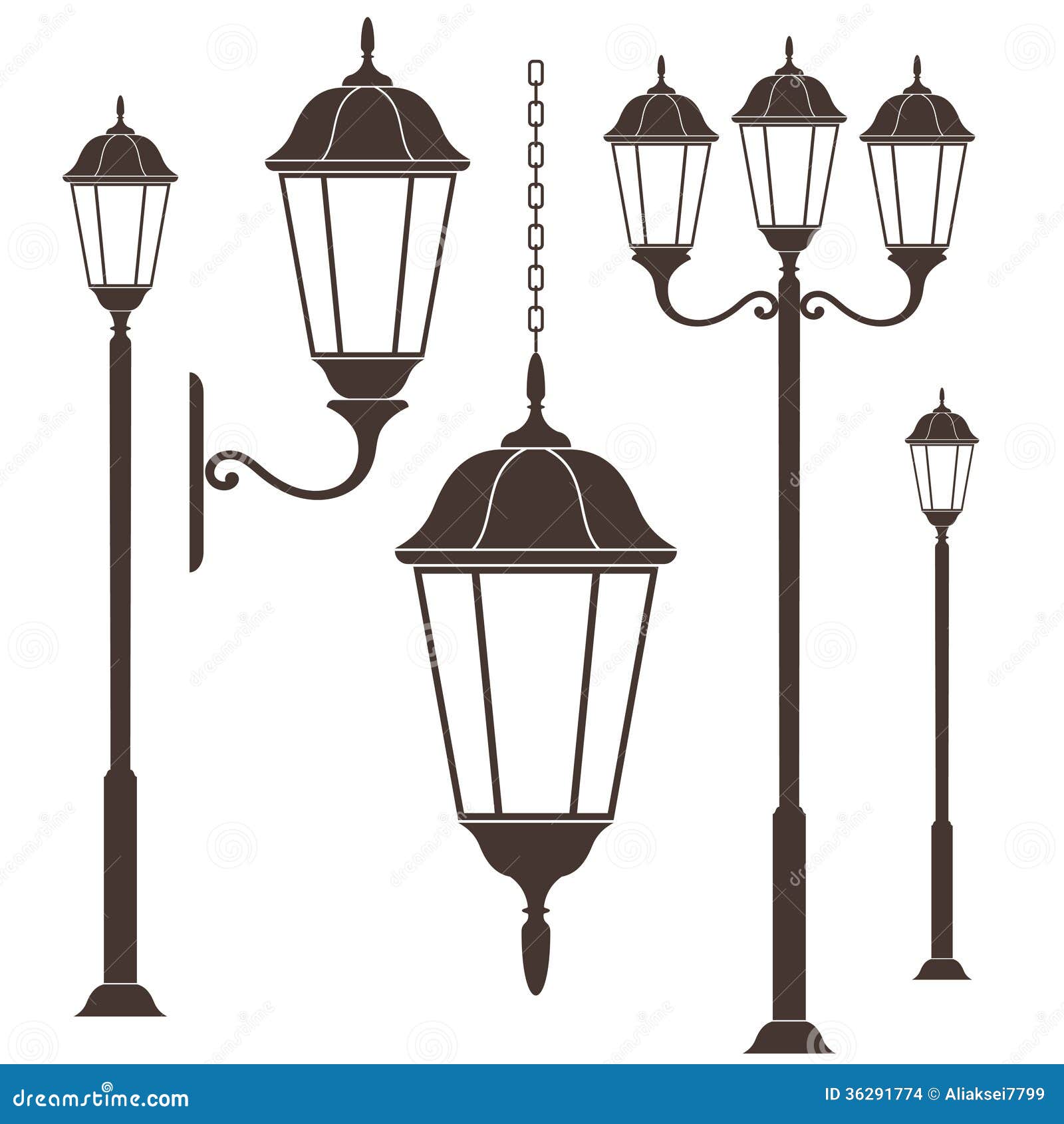 Street Light Vector
