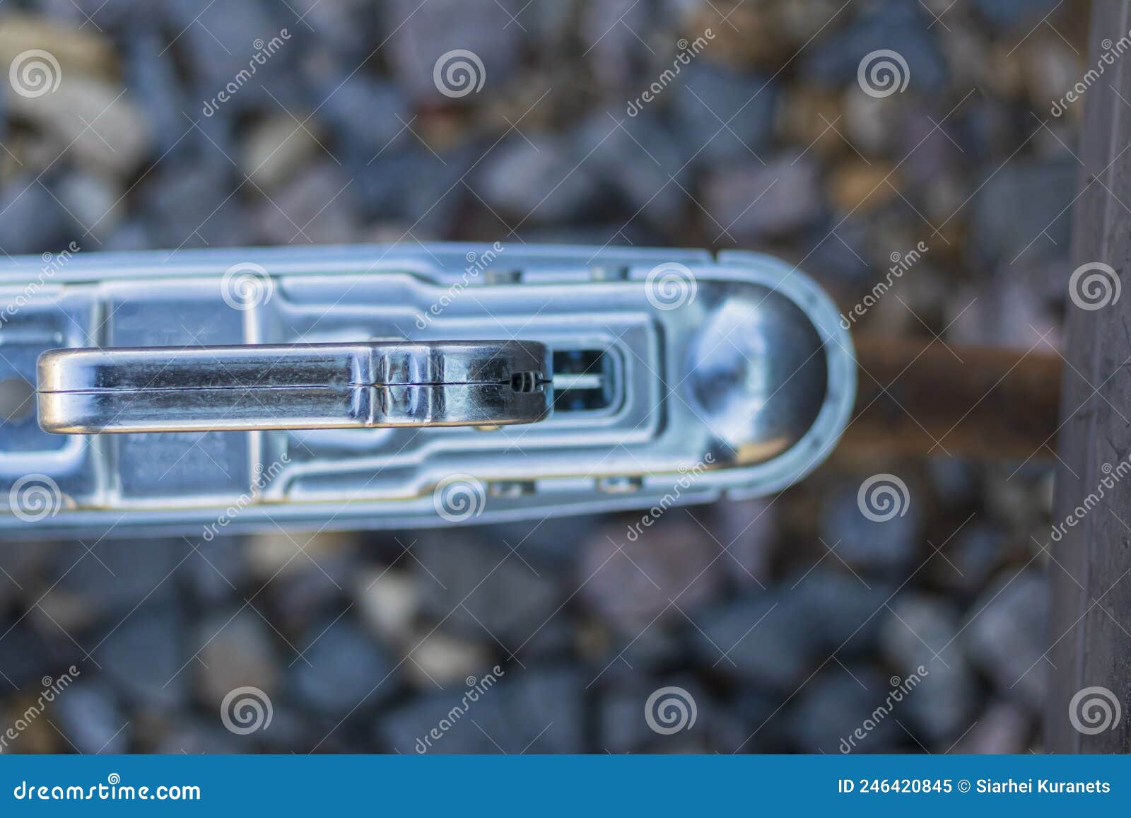 Coupling Hook From An Old Steam Locomotive Royalty-Free Stock Image ...