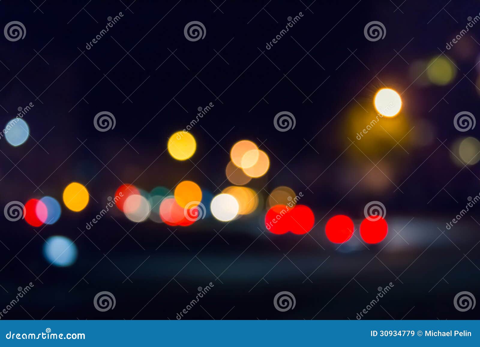 Street lights blur stock image. Image of light, texture - 30934779