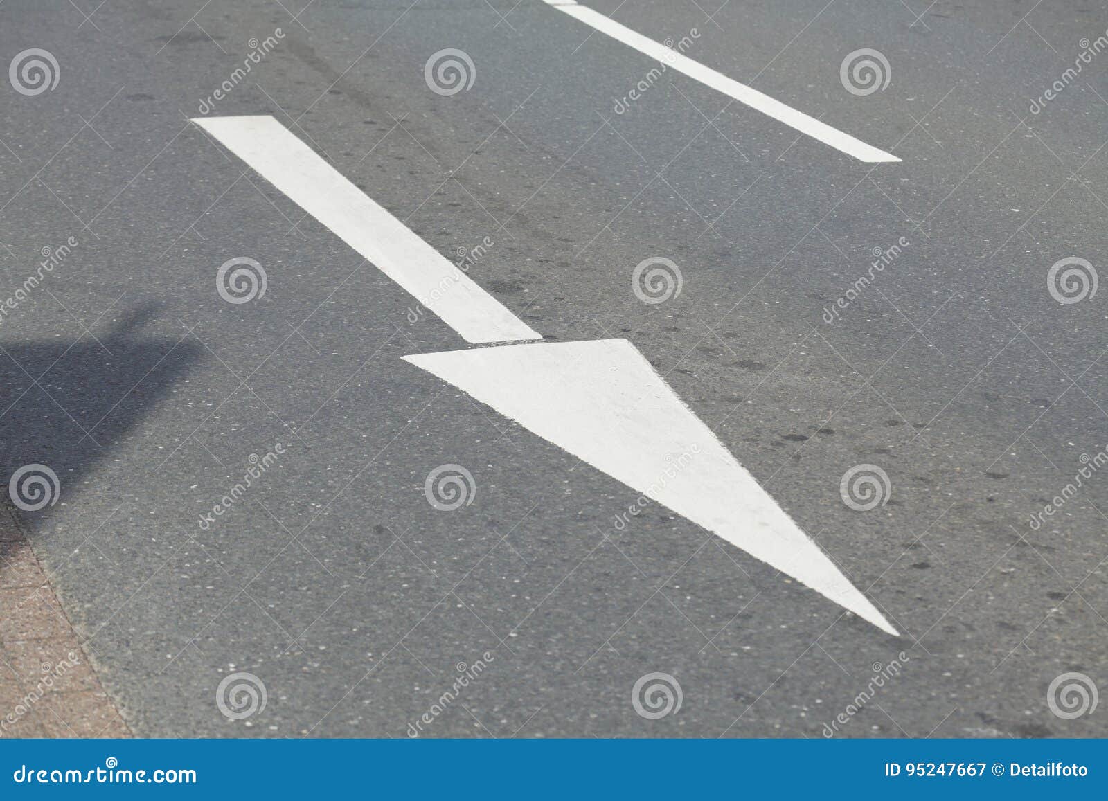 Street mark stock image. Image of traffic, arrow, germany - 95247667