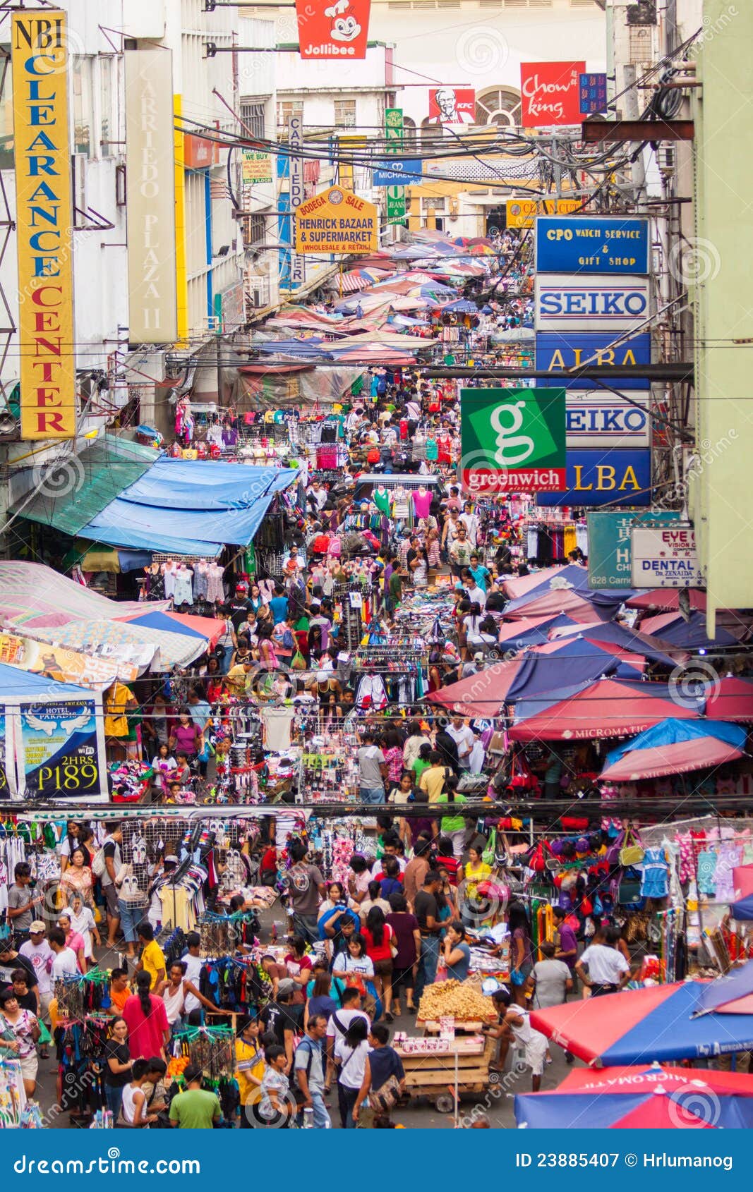 Street Market in the Philippines Editorial Photography - Image of ...