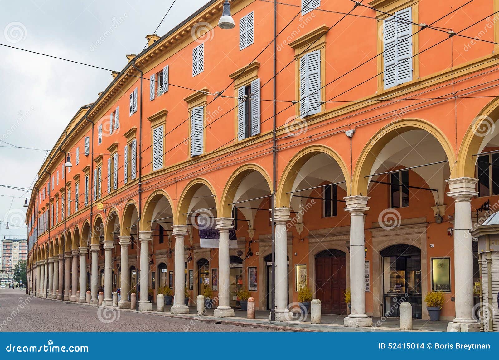Modena, Italy - Architectural View Of San Cataldo Cemetery By Aldo ...