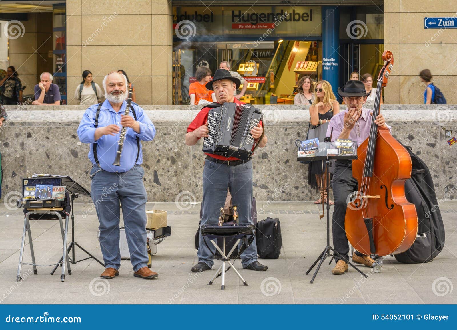 Street musicians editorial photo. Image of editorial - 54052101