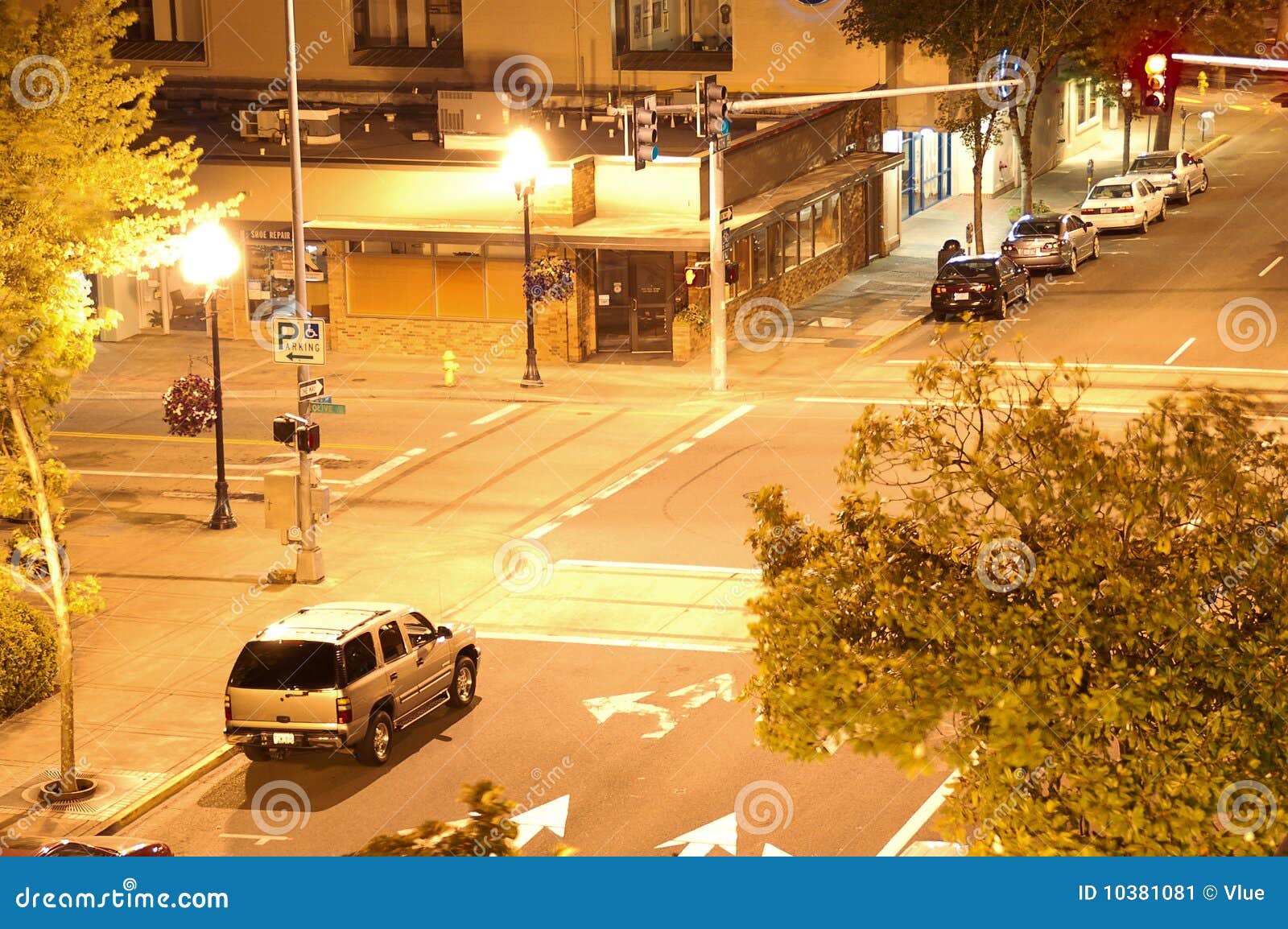 Street at night stock image. Image of night, road, street - 10381081