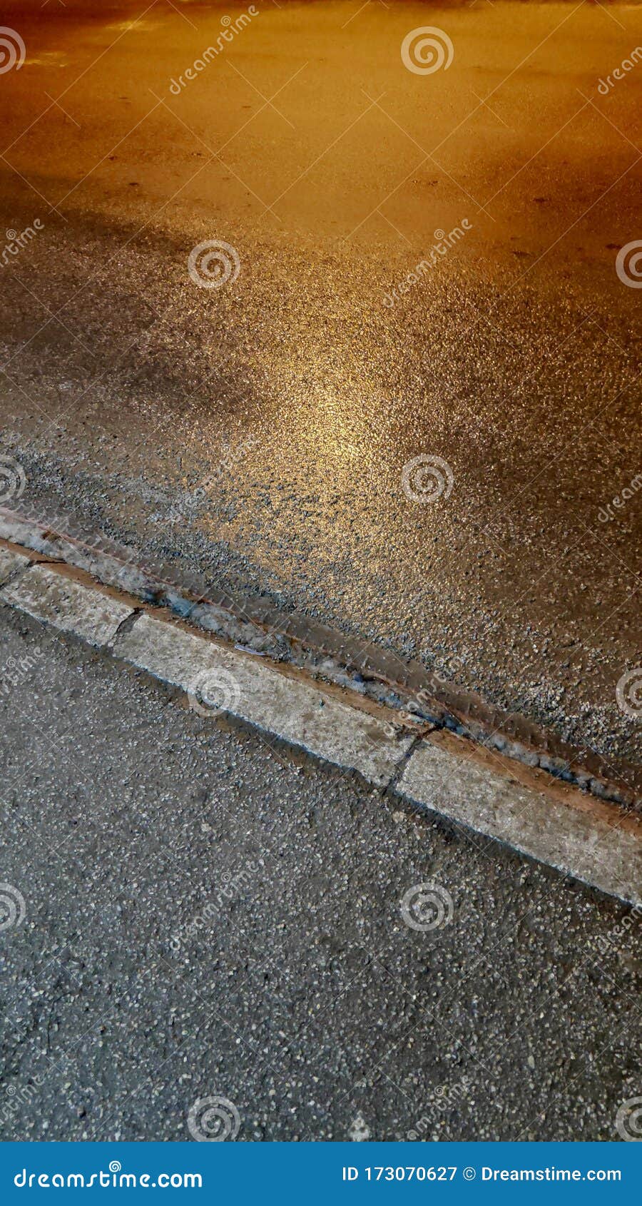 Gold and street stock image. Image of landscape, crossing - 173070627
