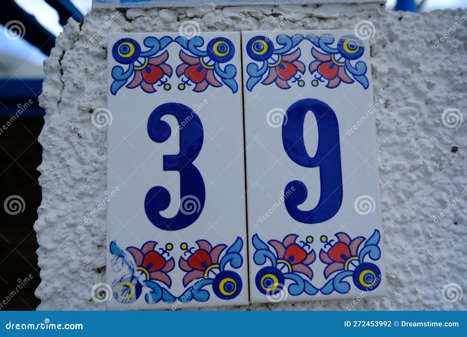 The Street Number. Number 39 Stock Photo - Image of carving, number ...
