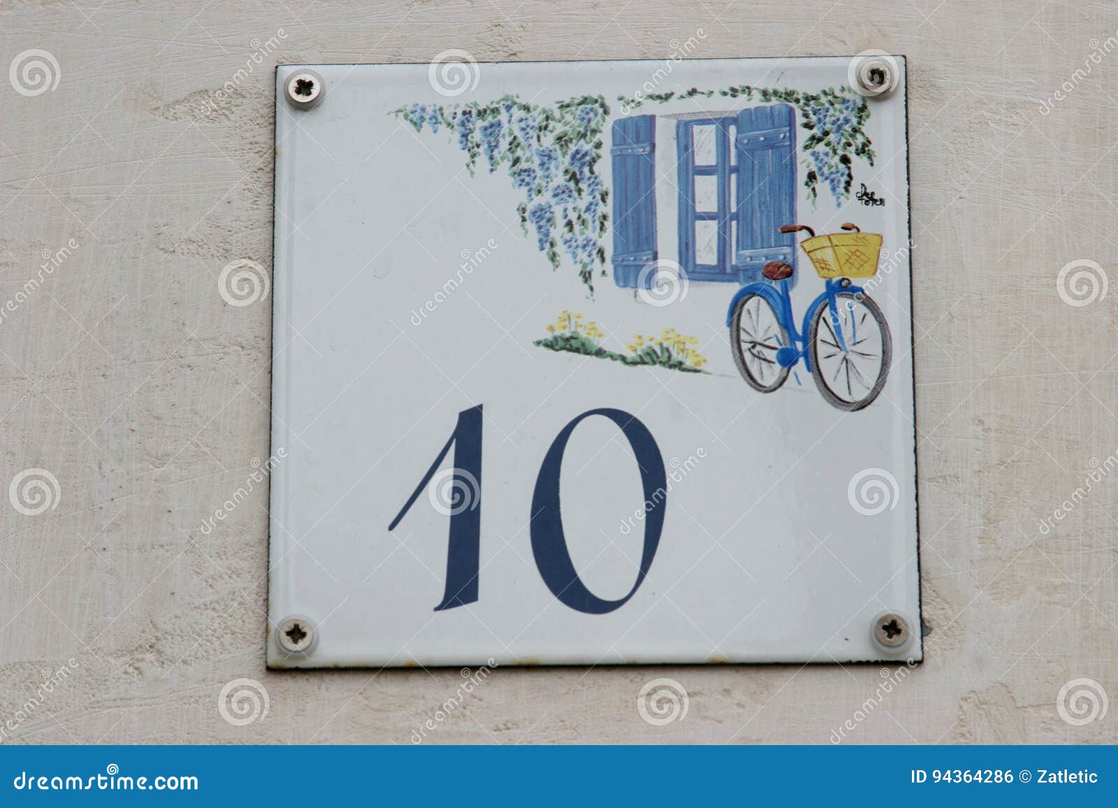 Street number editorial photo. Image of street, decorative - 94364286