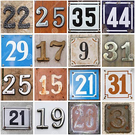 Street numbers stock image. Image of composite, street - 15072647