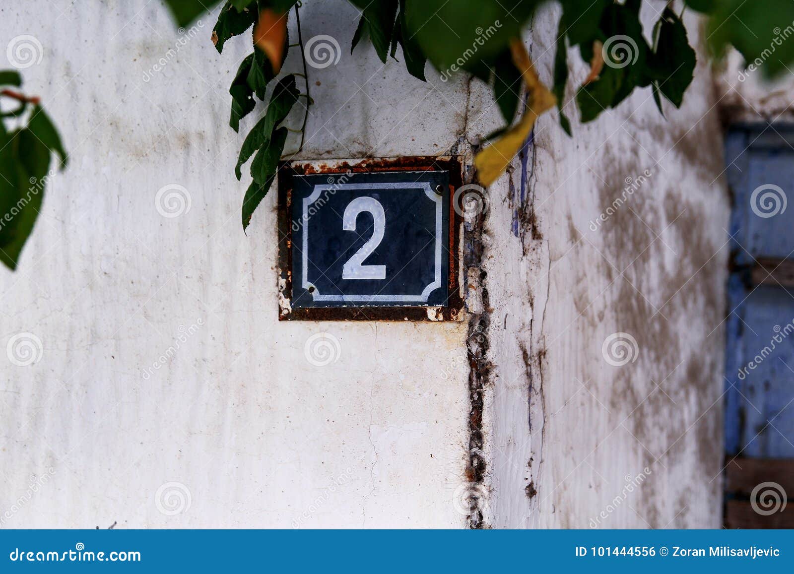 Old house numbers two stock photo. Image of numeral - 101444556