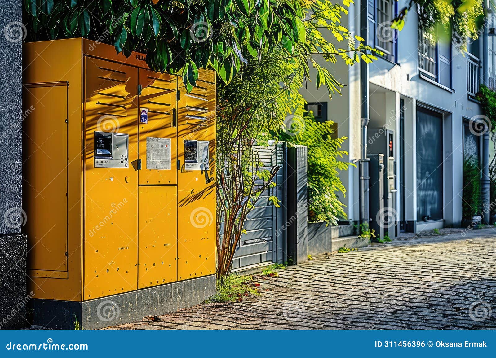 Street Parcel Locker, Self Post Box, Parcel Locker Box, Automatic ...