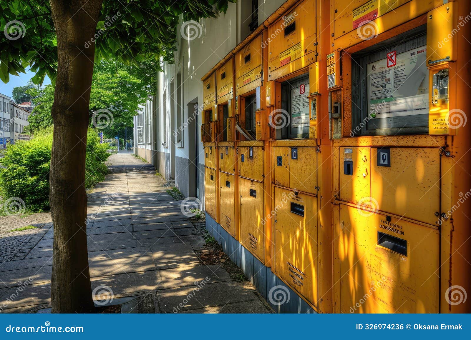 Street Parcel Locker, Self Post Box, Parcel Locker Box, Automatic ...