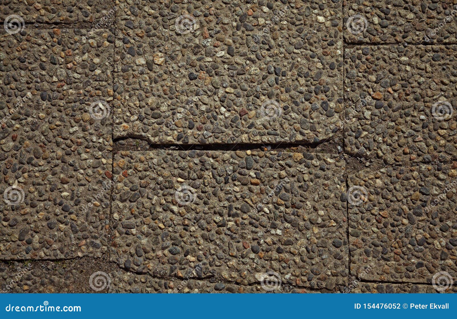 Street Paving of Small Stones Embedded Stock Photo - Image of embedded ...