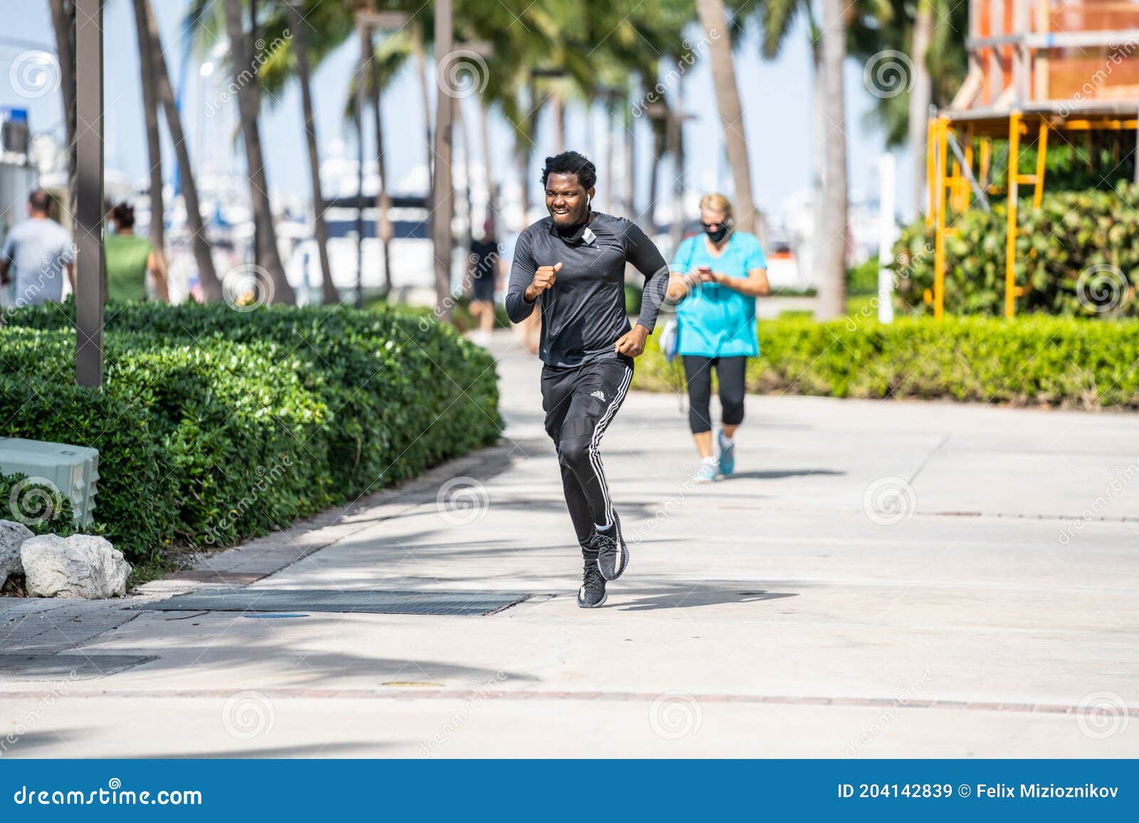 Street Photography Man Running Fast on the Street Editorial Stock Image ...