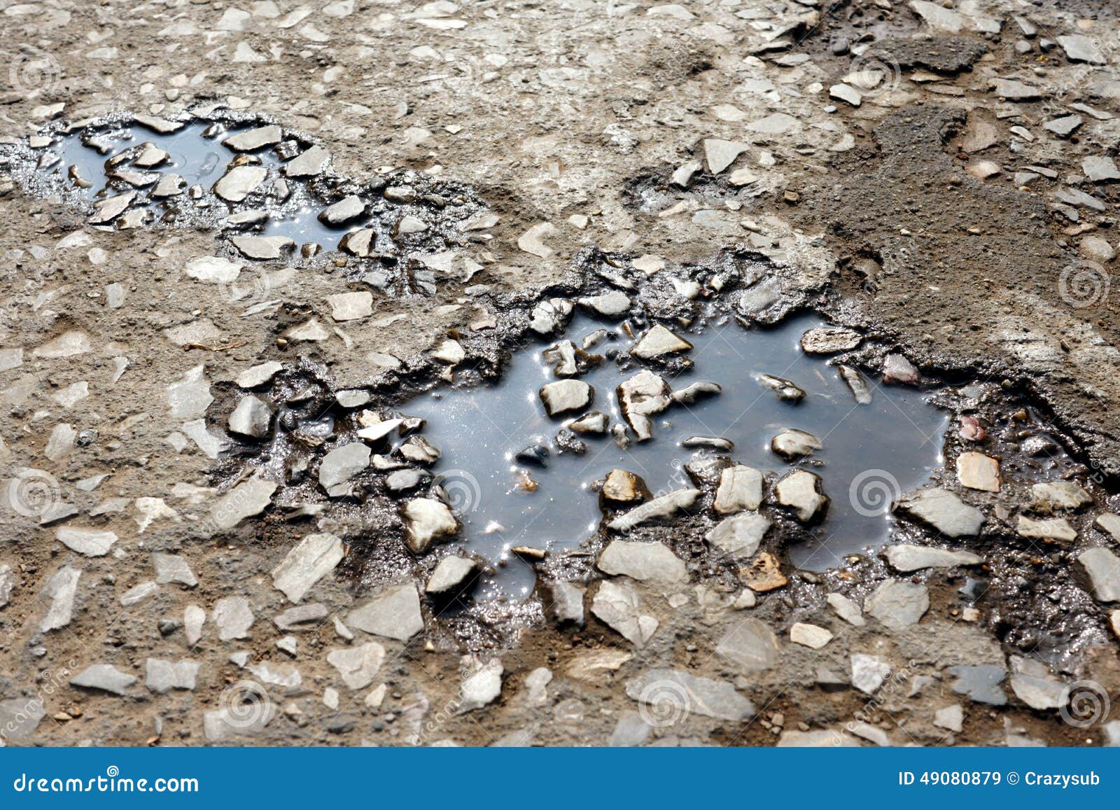 Street puddle texture stock image. Image of surface, pavement - 49080879