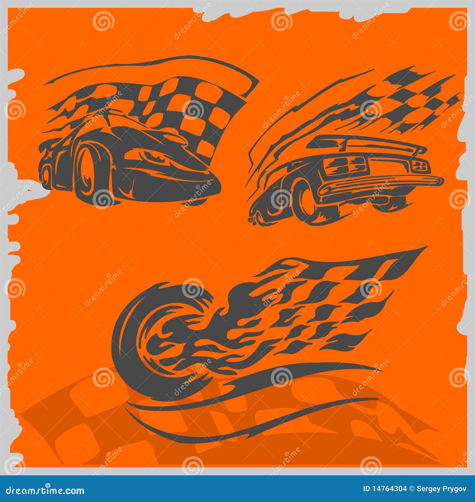 Street Racing Flowchart Infographics Vector Illustration ...