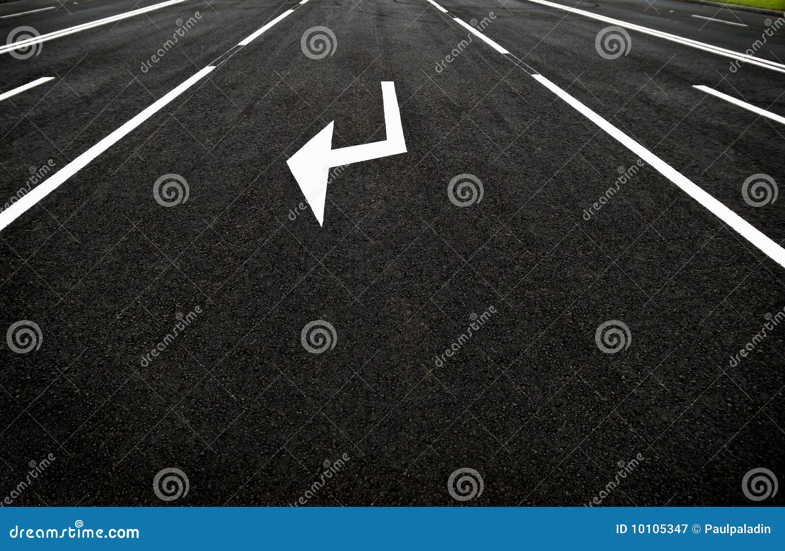Street, Road, Arrow Direction Stock Image - Image of haulage, asphalt ...
