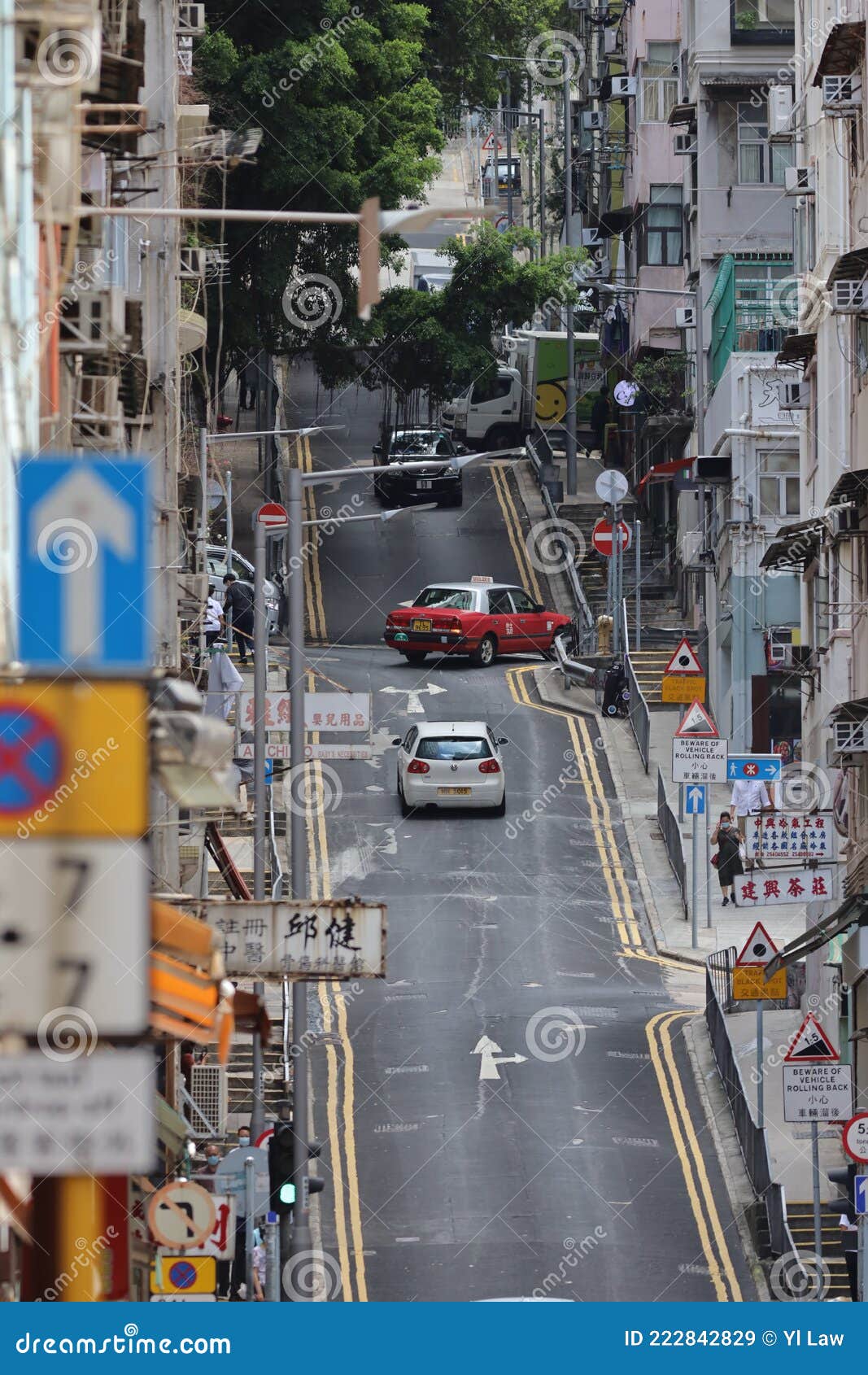 Street Scape of the Incline, Eastern Street, Hk 11 Jue 2021 Editorial ...