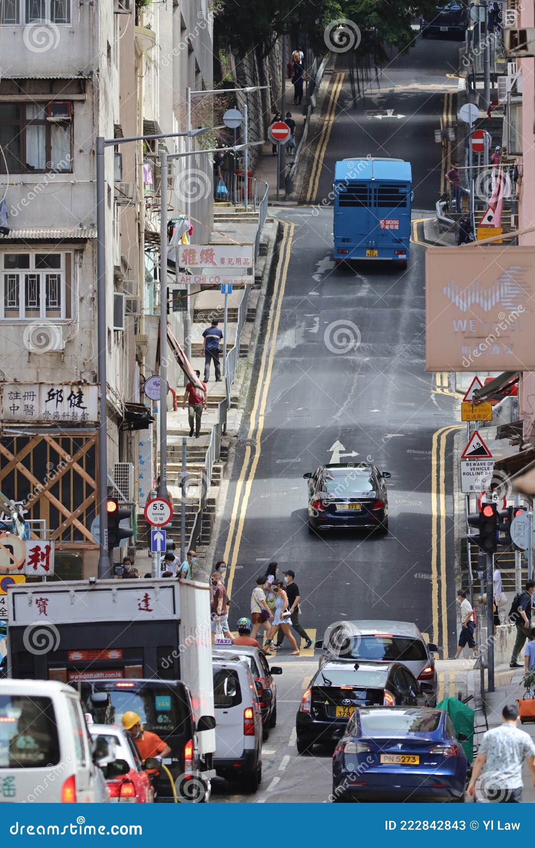 Street Scape of the Incline, Eastern Street, Hk 11 Jue 2021 Editorial ...