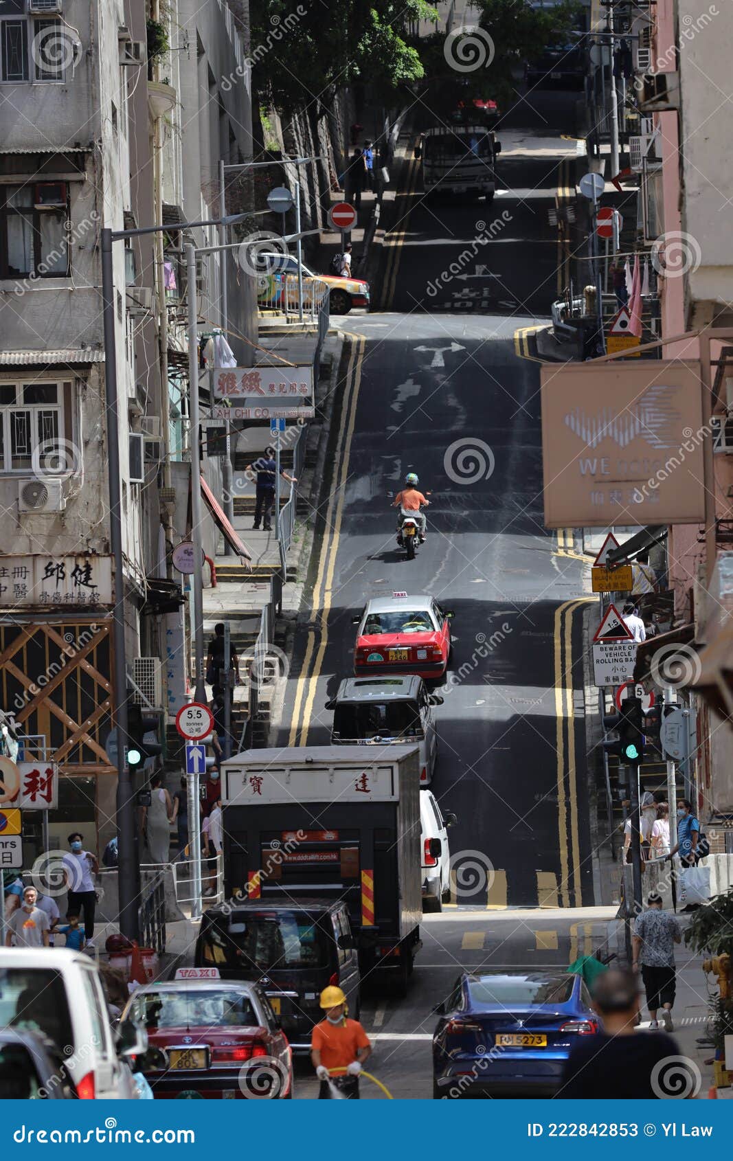 Street Scape of the Incline, Eastern Street, Hk 11 Jue 2021 Editorial ...