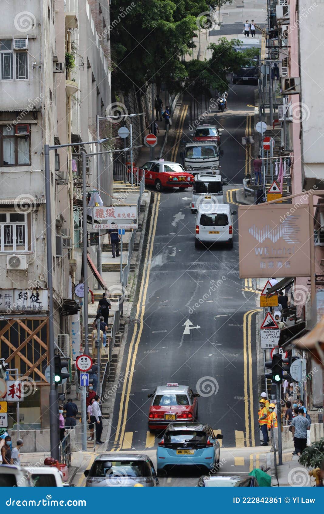 Street Scape of the Incline, Eastern Street, Hk 11 Jue 2021 Editorial ...