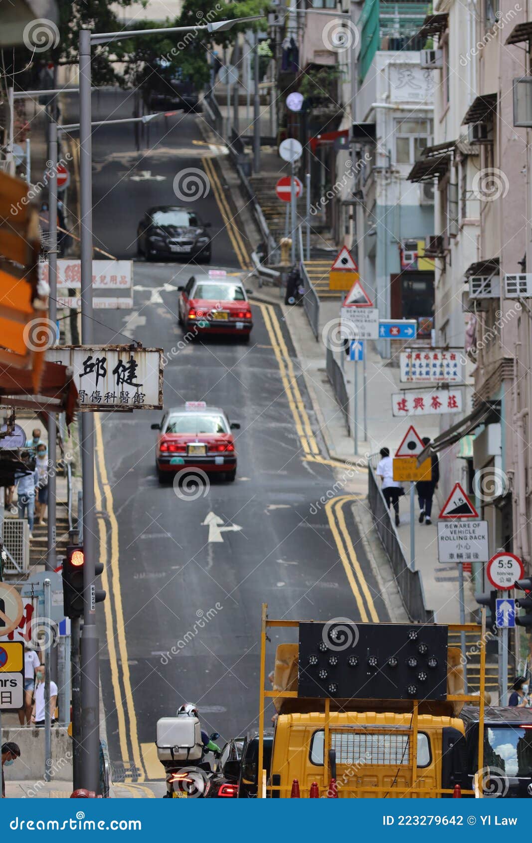 Street Scape of the Incline, Eastern Street, Hk 11 Jue 2021 Editorial ...