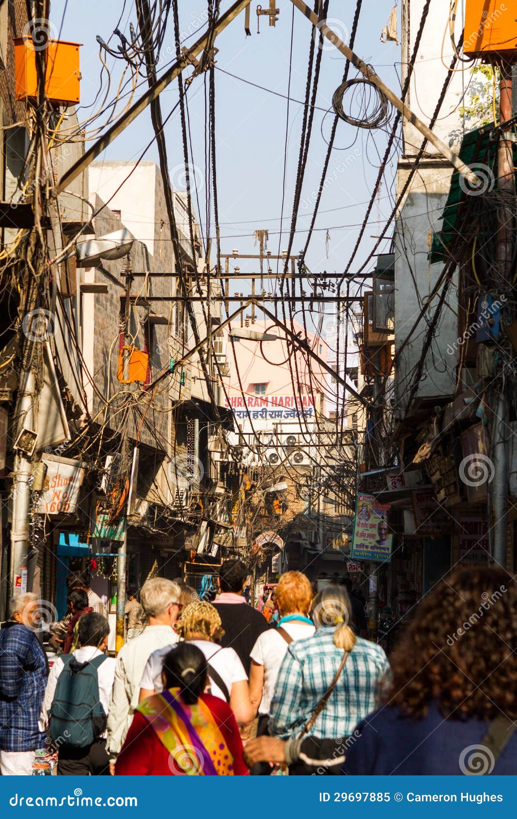 Street Scene in Delhi, India Editorial Image - Image of delhi, goods ...