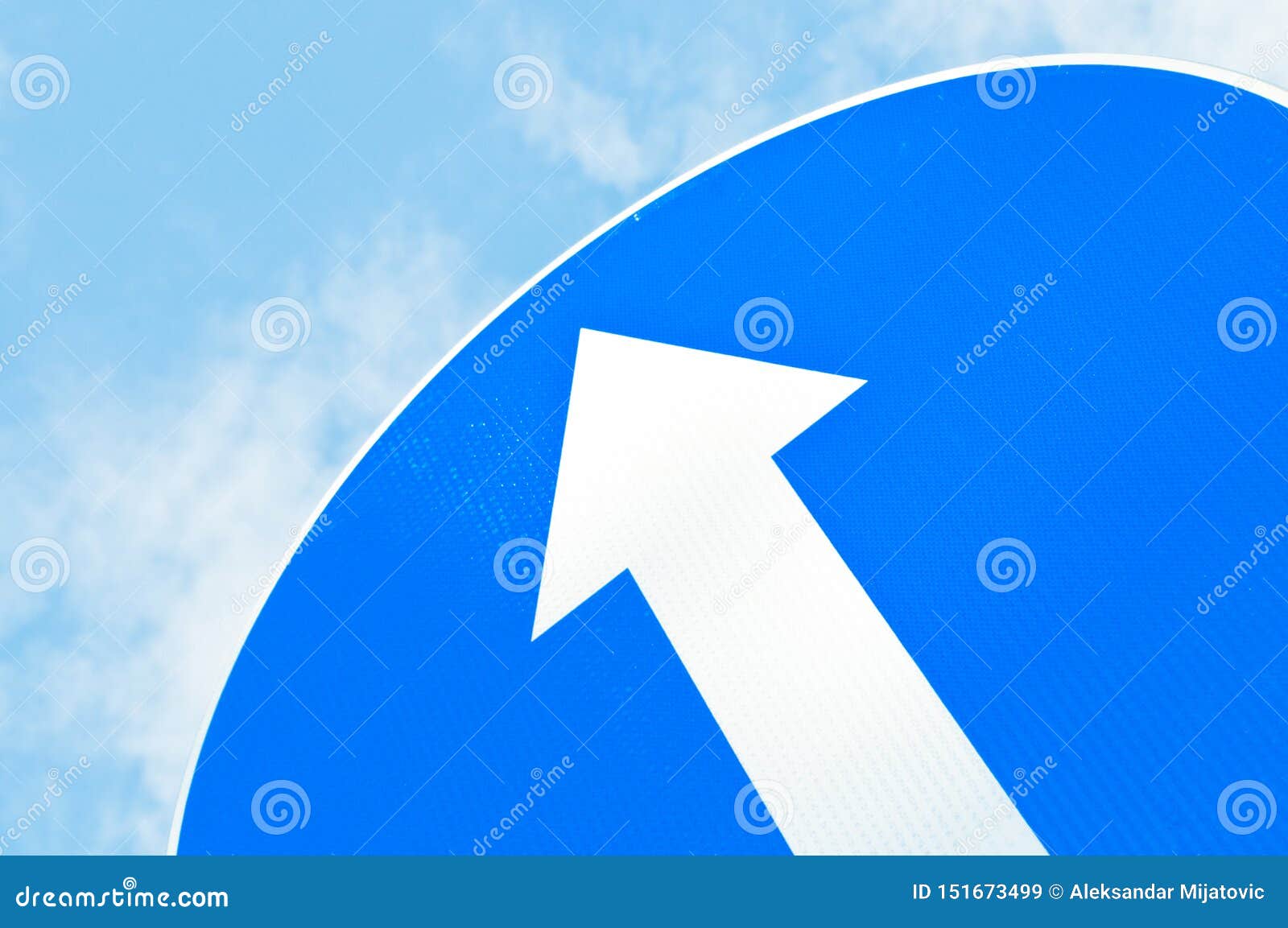 Street Sign -arrow Pointing Up Stock Image - Image of overcast ...