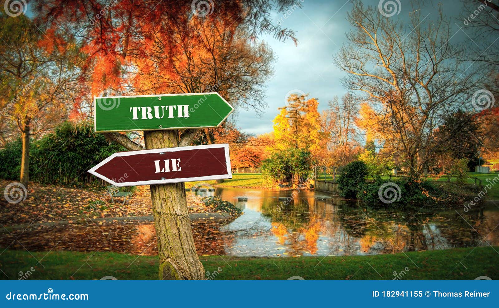 Street Sign To Truth Versus Lie Stock Image - Image of lying, road ... Street Sign To Truth Versus Lie Stock Image - Image of lying, road ...