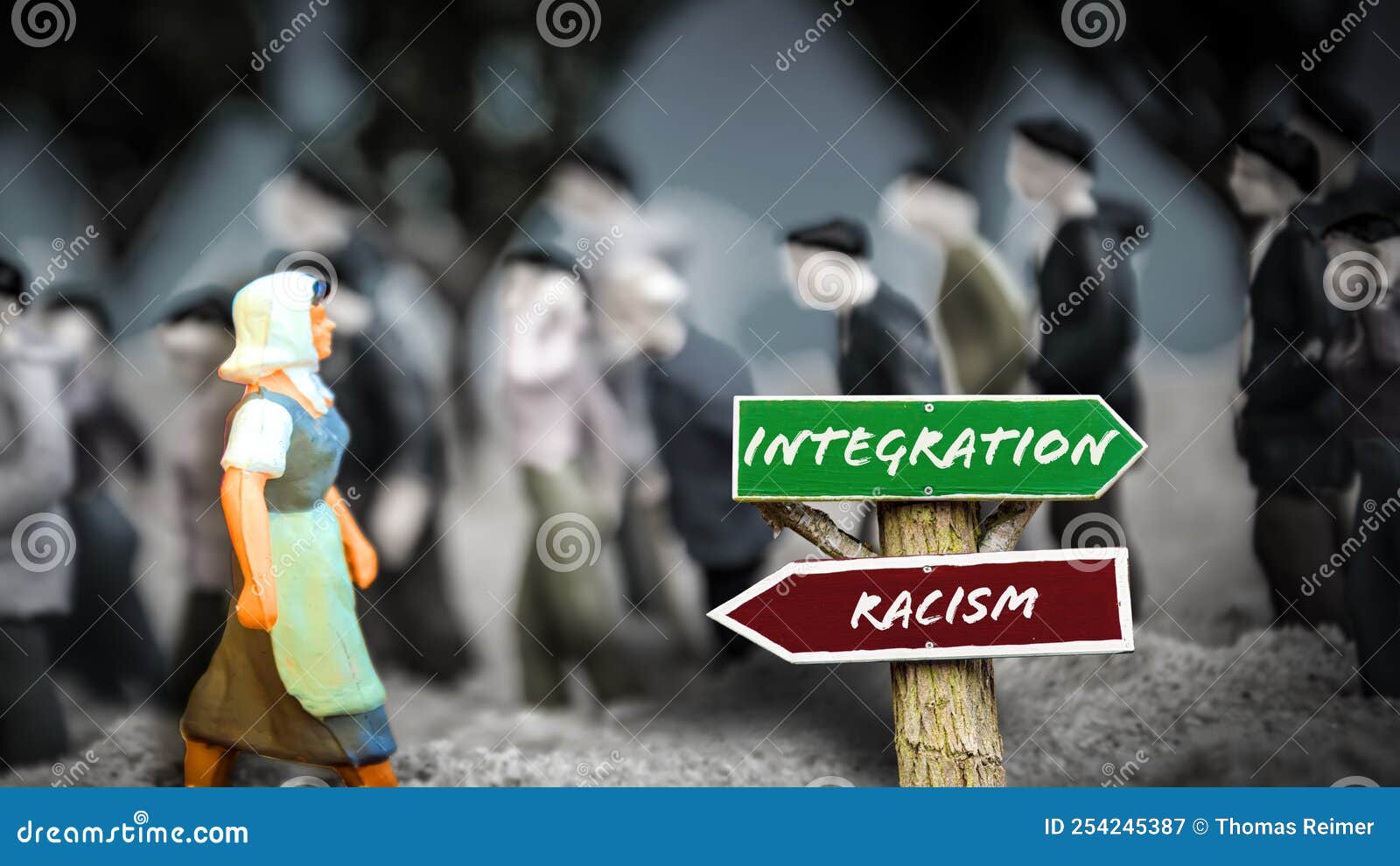 Street Sign Integration Versus Racism Stock Image - Image of ... Street Sign Integration Versus Racism Stock Image - Image of ...