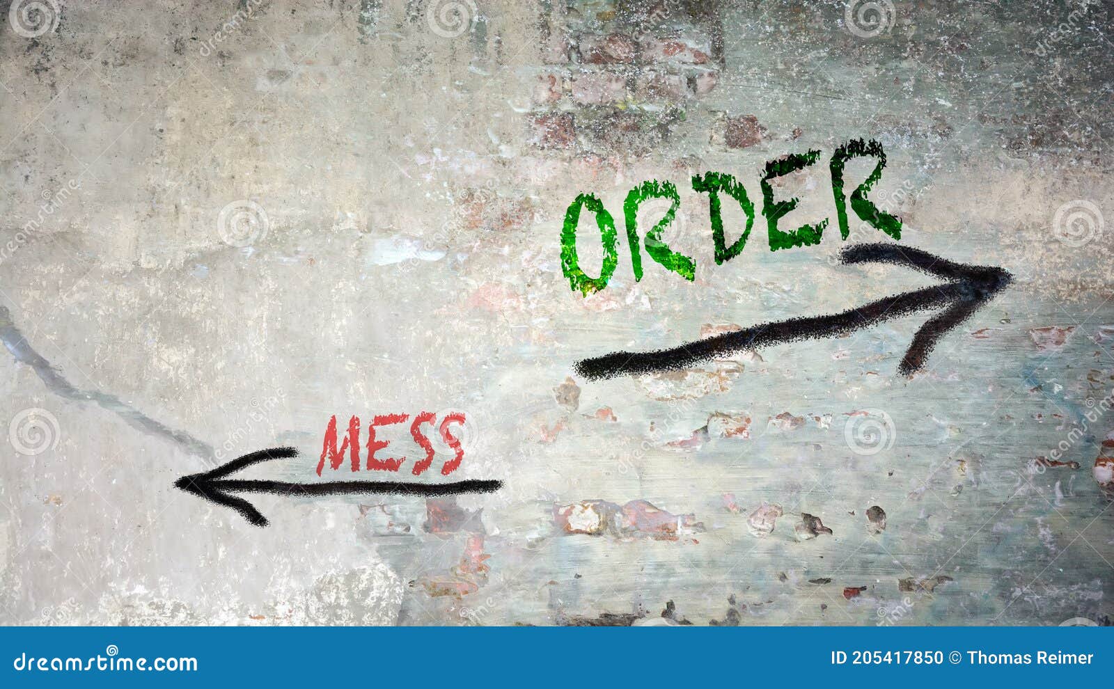 Street Sign Order Versus Mess Stock Photo - Image of tidy, sense: 205417850