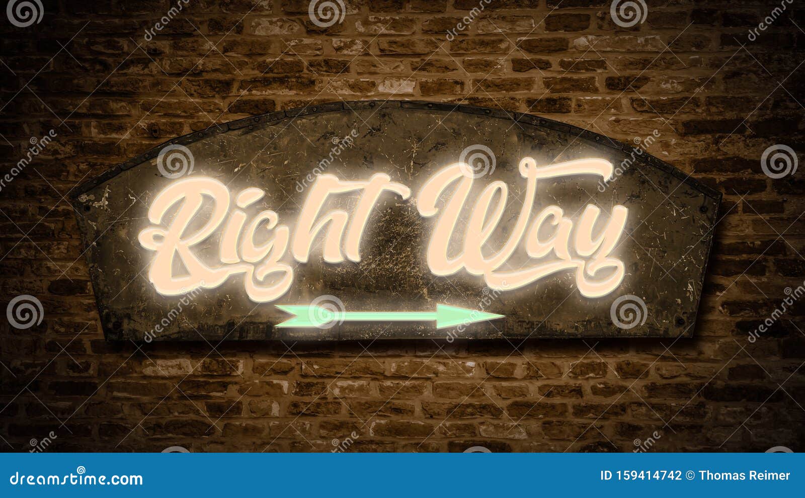 Street Sign Right Way stock photo. Image of profession - 159414742