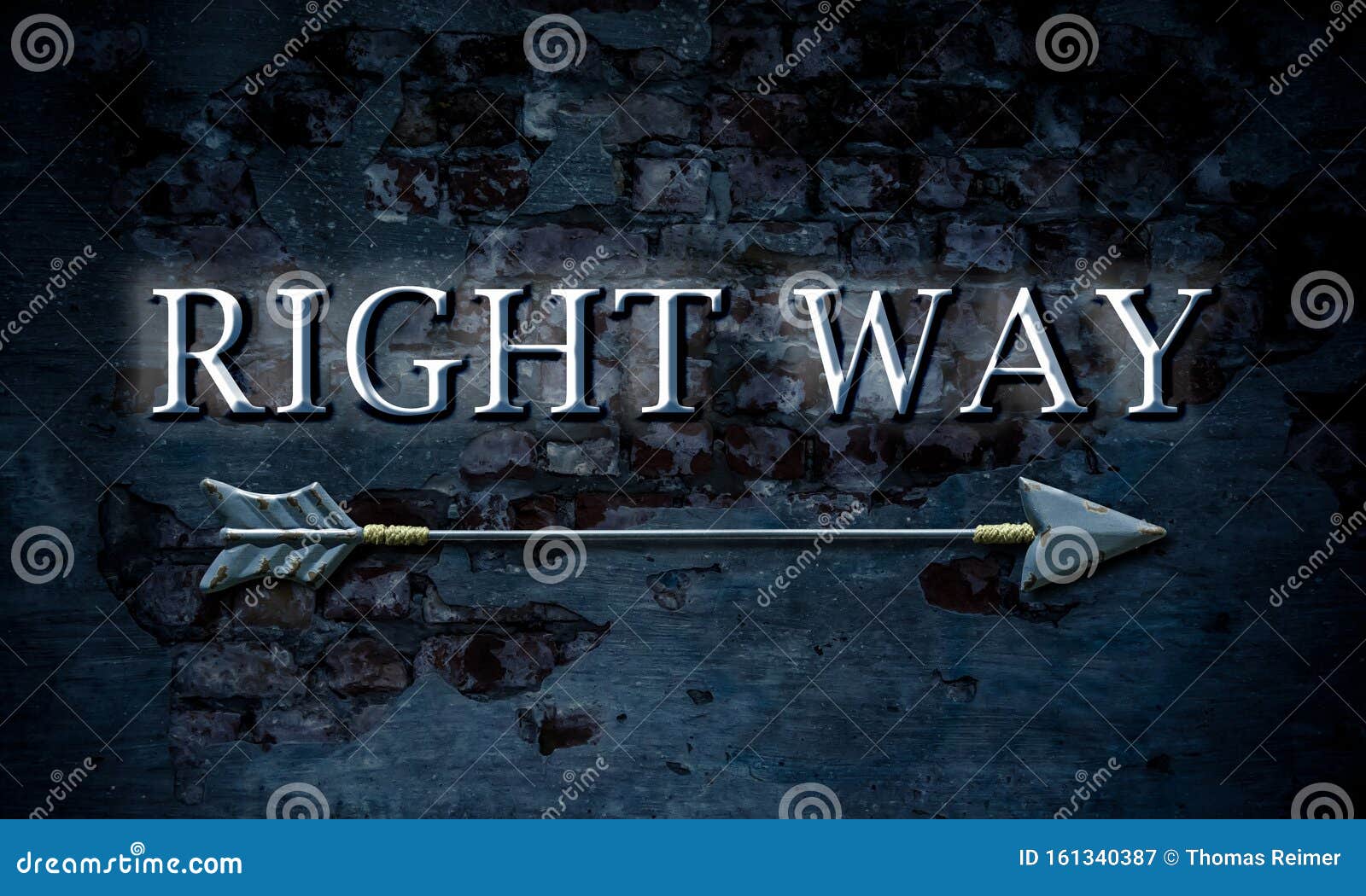 Street Sign Right Way stock image. Image of direction - 161340387