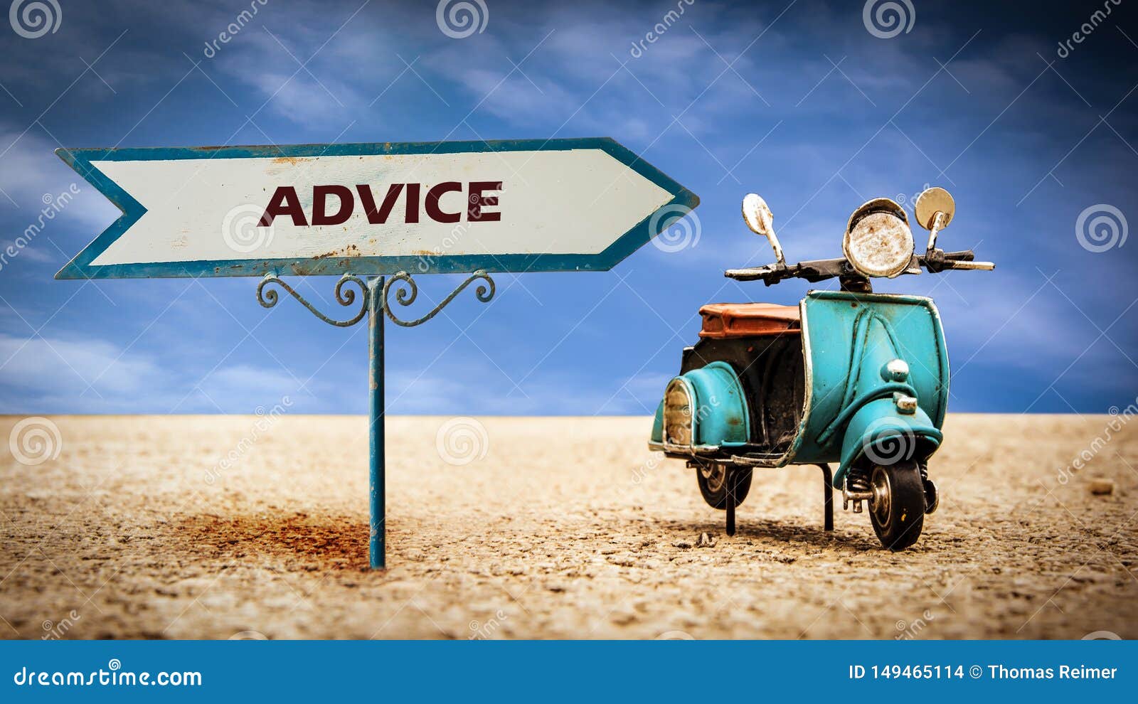 Street Sign to Advice stock photo. Image of consulting - 149465114