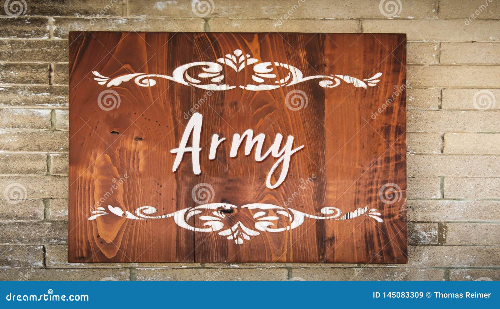 Street Sign to Army stock illustration. Illustration of elementary ...
