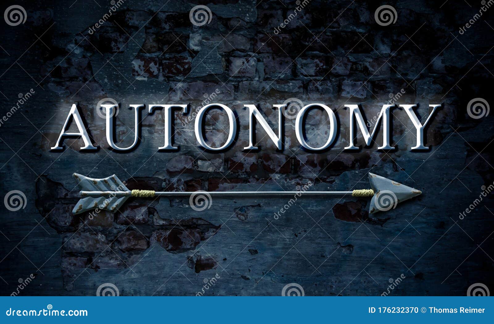 Street Sign to Autonomy stock photo. Image of sign, autonomy - 176232370
