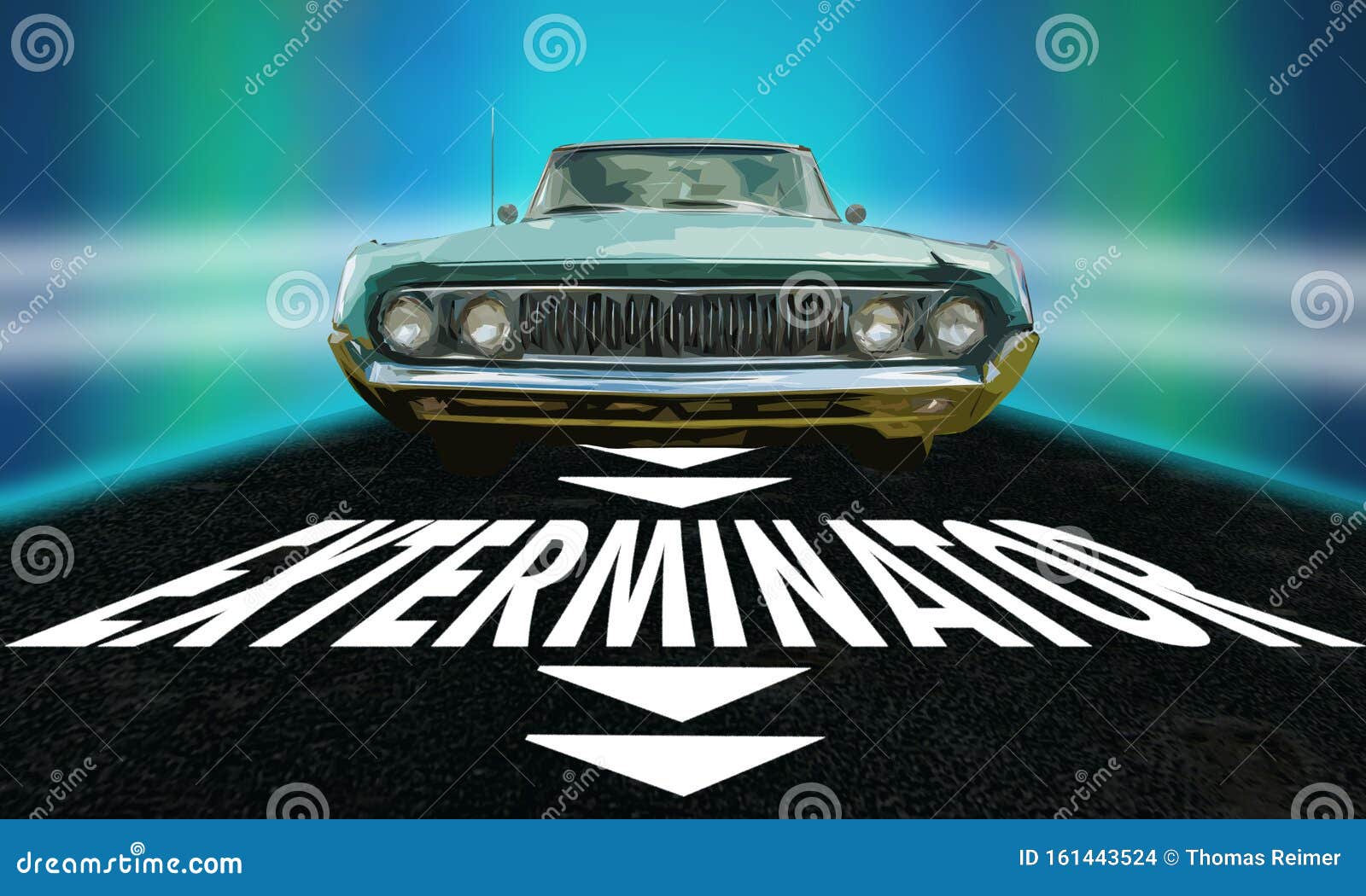 Street Sign To Exterminator Stock Photo - Image of fleas, cockroaches ...