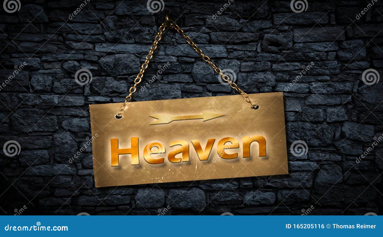Street Sign to Heaven stock photo. Image of signpost - 165205116