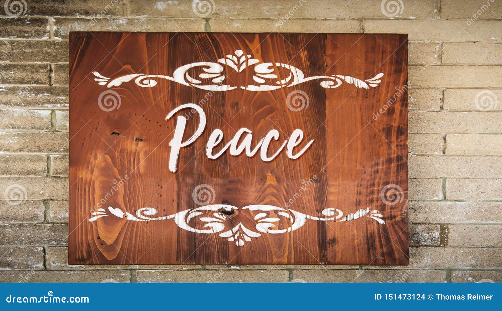 Street Sign to Peace stock photo. Image of peaceful - 151473124