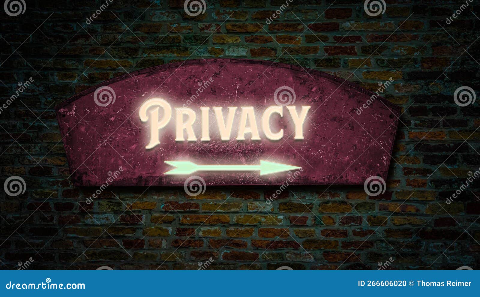 Street Sign to Privacy stock photo. Image of computer - 266606020