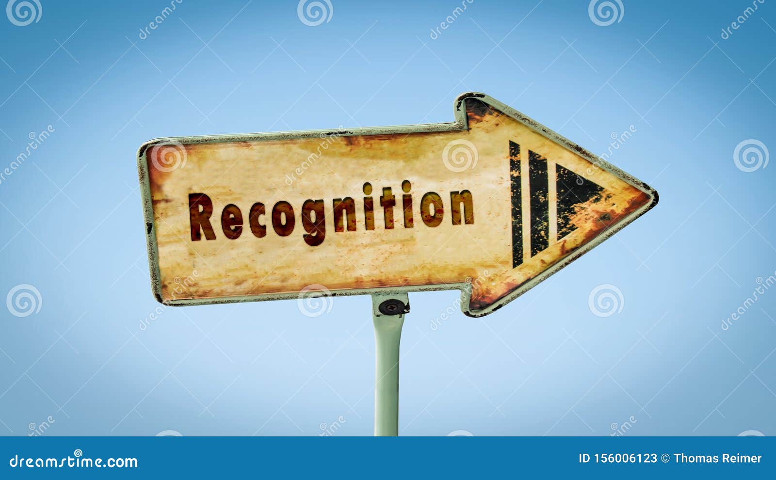 Street Sign to Recognition stock image. Image of signpost - 156006123