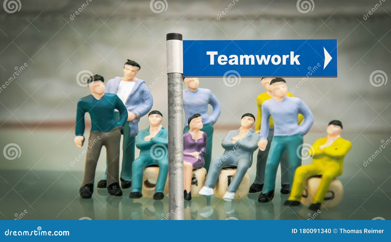Street Sign to Teamwork stock photo. Image of teamwork - 180091340