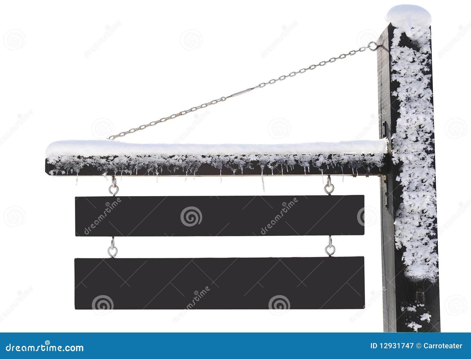 Street sign in winter stock image. Image of symbol, border - 12931747