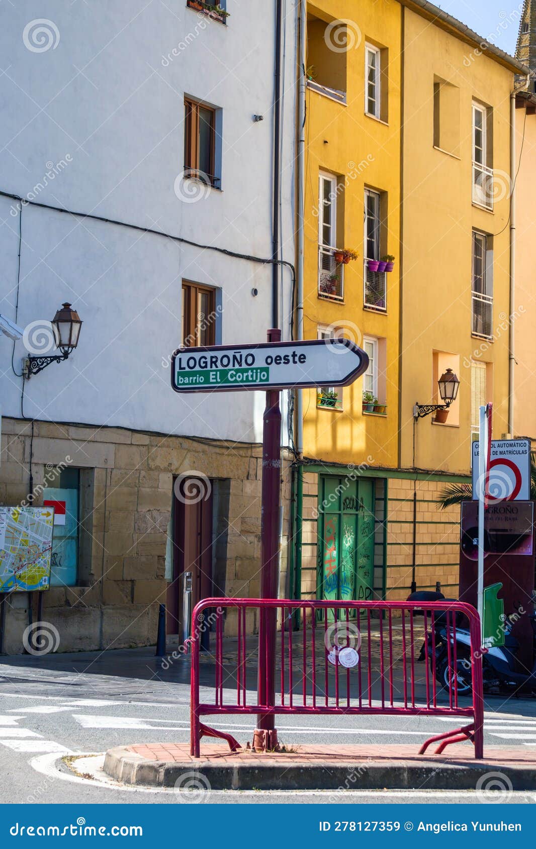 Street Signage Indicating a Direction Editorial Stock Image - Image of ...