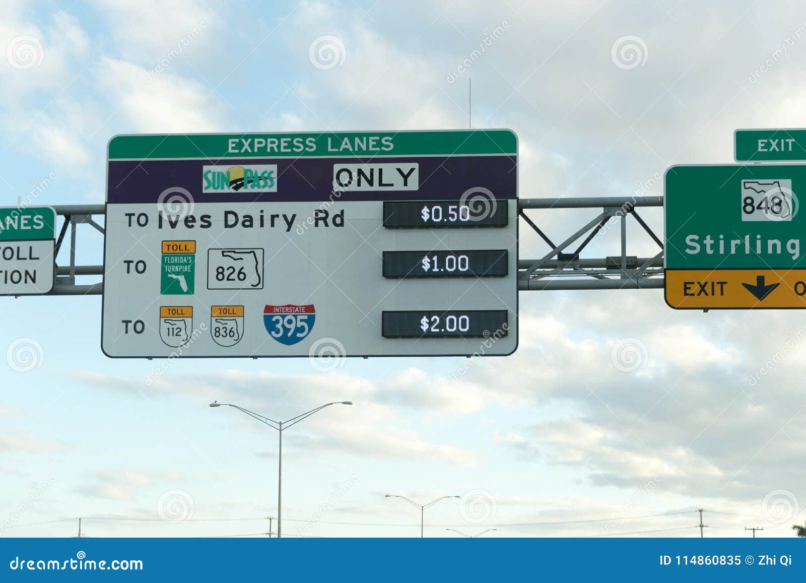 Street Signs on Miami`s Street Sign Editorial Image - Image of traffic ...