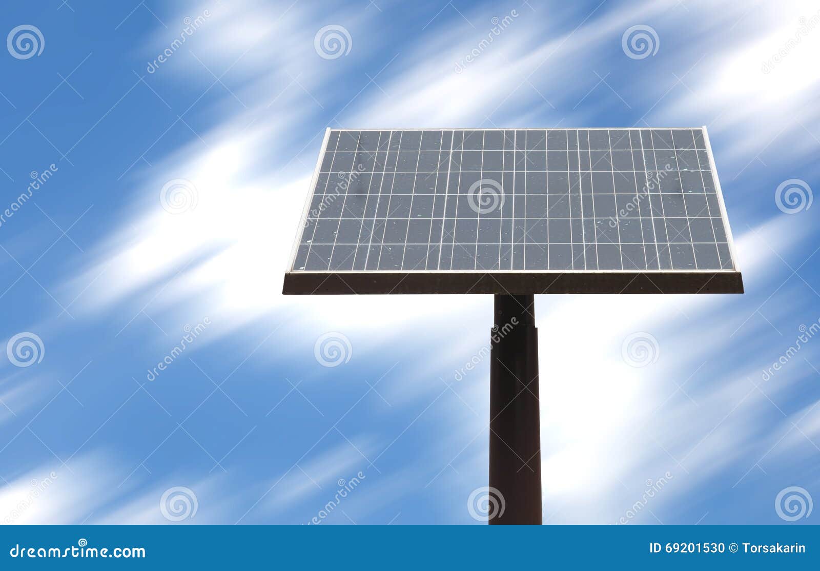 Street solar panel pole stock photo. Image of street - 69201530