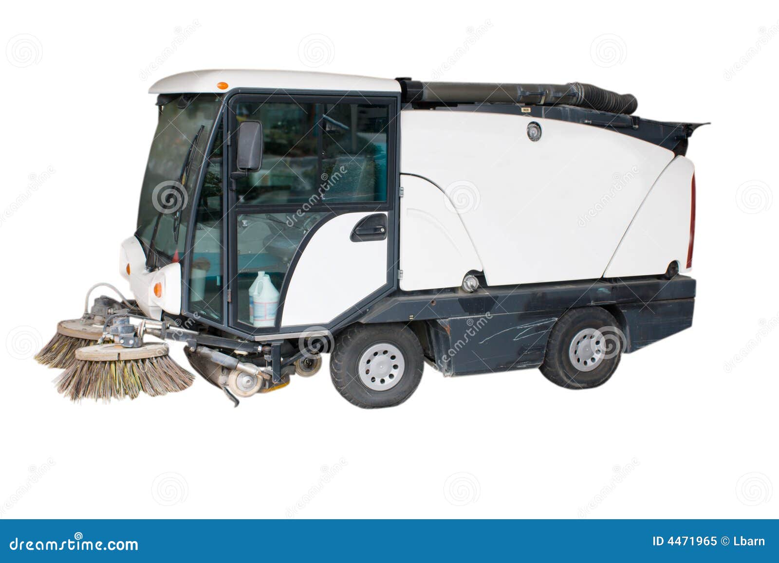 Street sweeper stock image. Image of sweeper, street, urban - 4471965