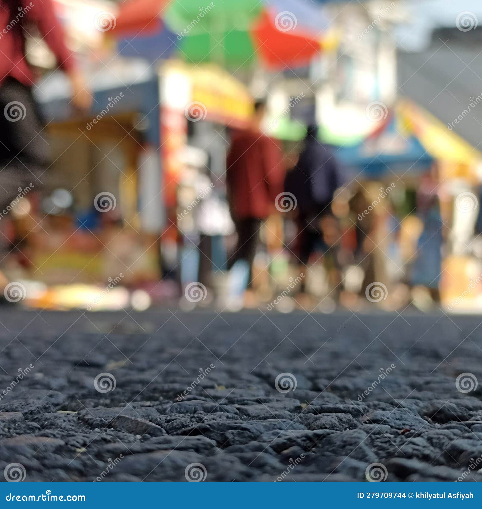Street Texture and Crowds of Visitors To a Show Stock Photo - Image of ...