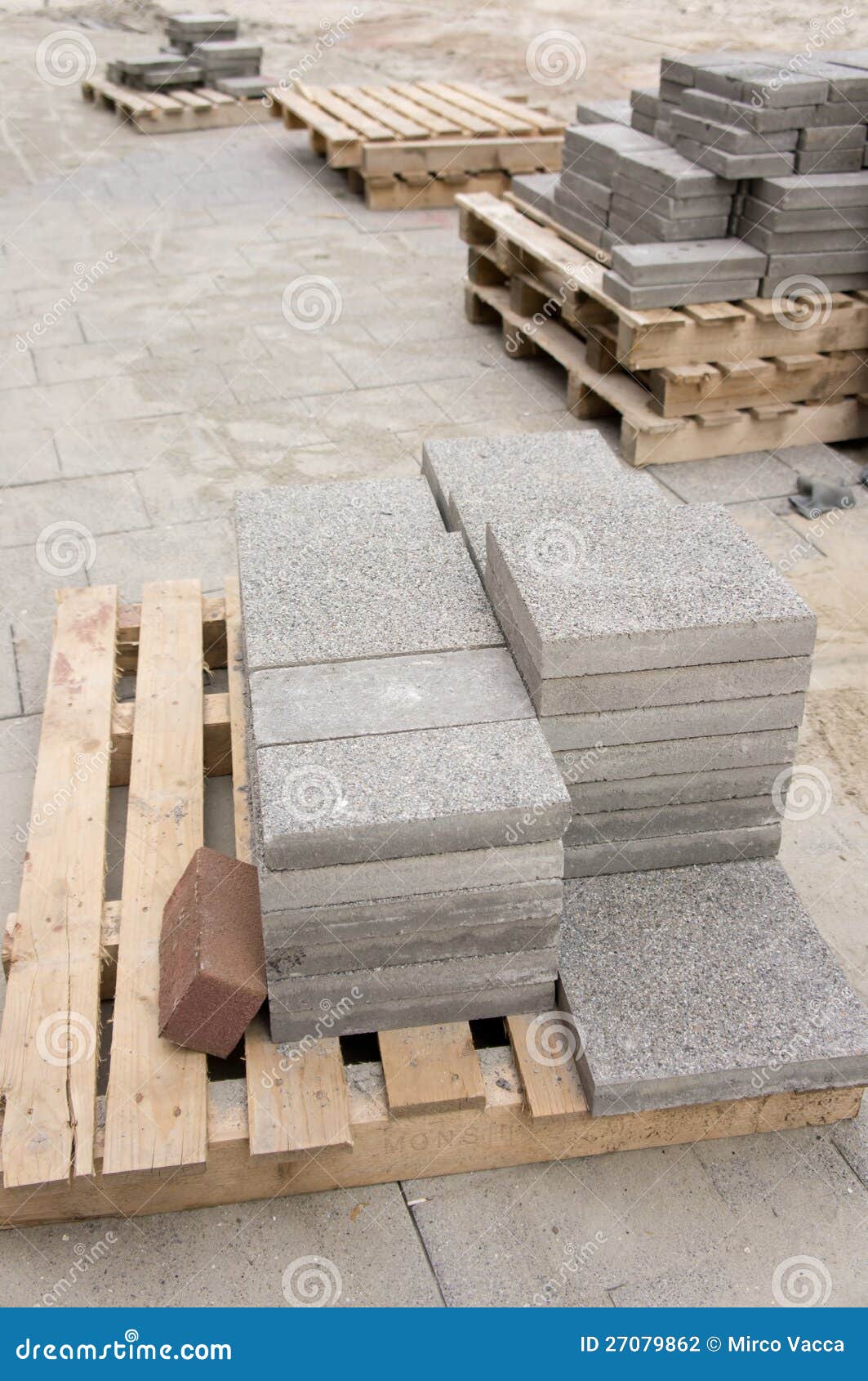 Street tiles stock photo. Image of street, wood, sand - 27079862